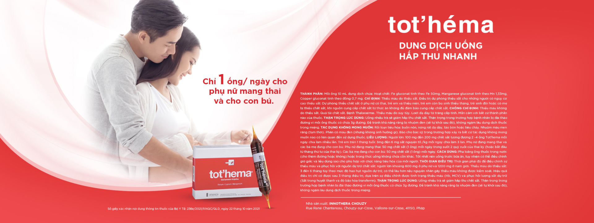 Tothema - Dung Dịch Uống Hấp Thu Nhanh